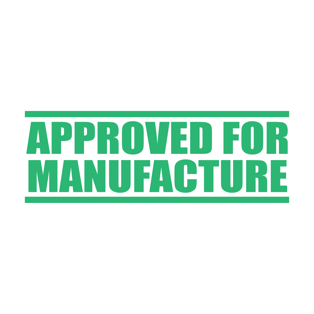 Approved for Manufacture Stamp – Stamp Lab