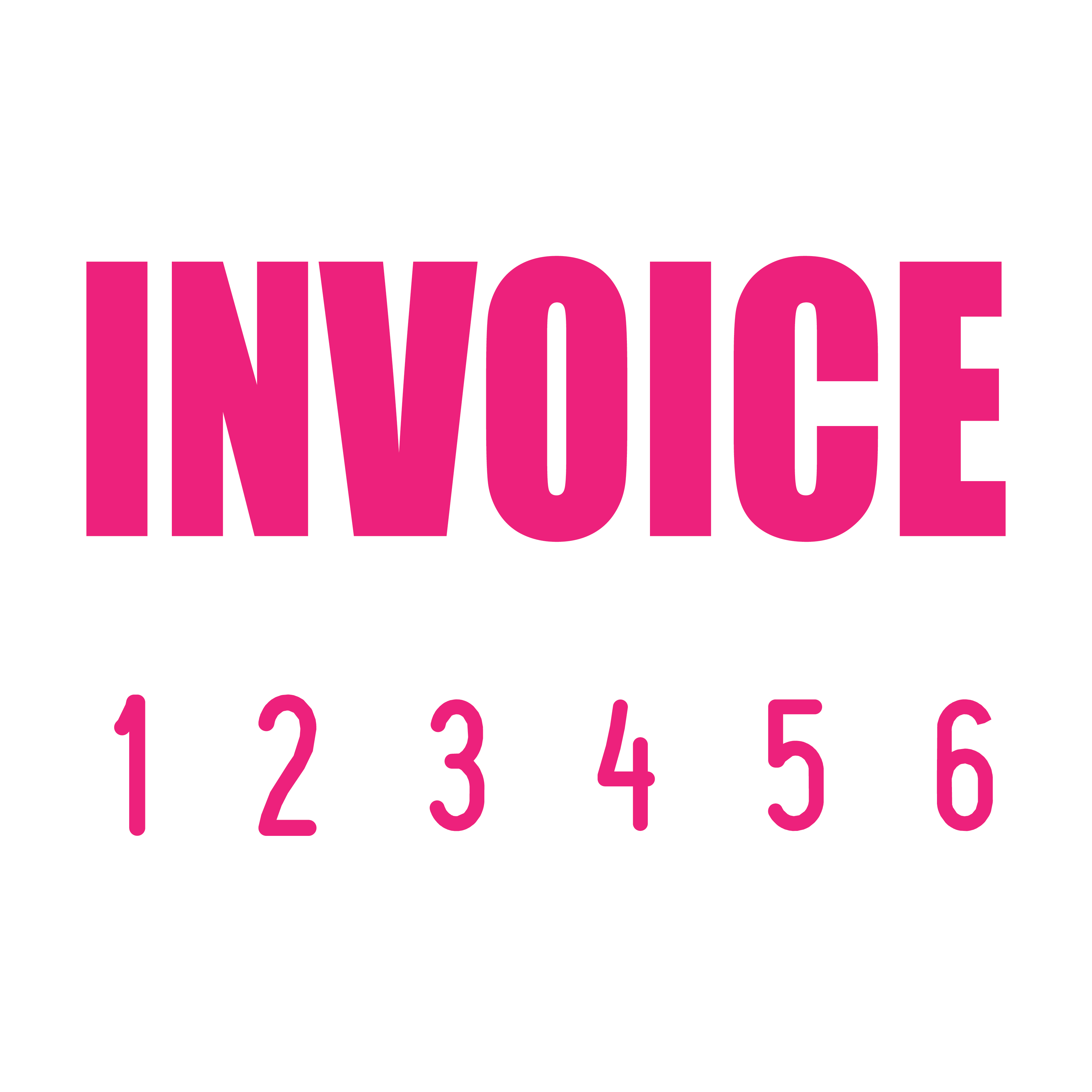 Invoice Mini-Number Stamp – Stamp Lab