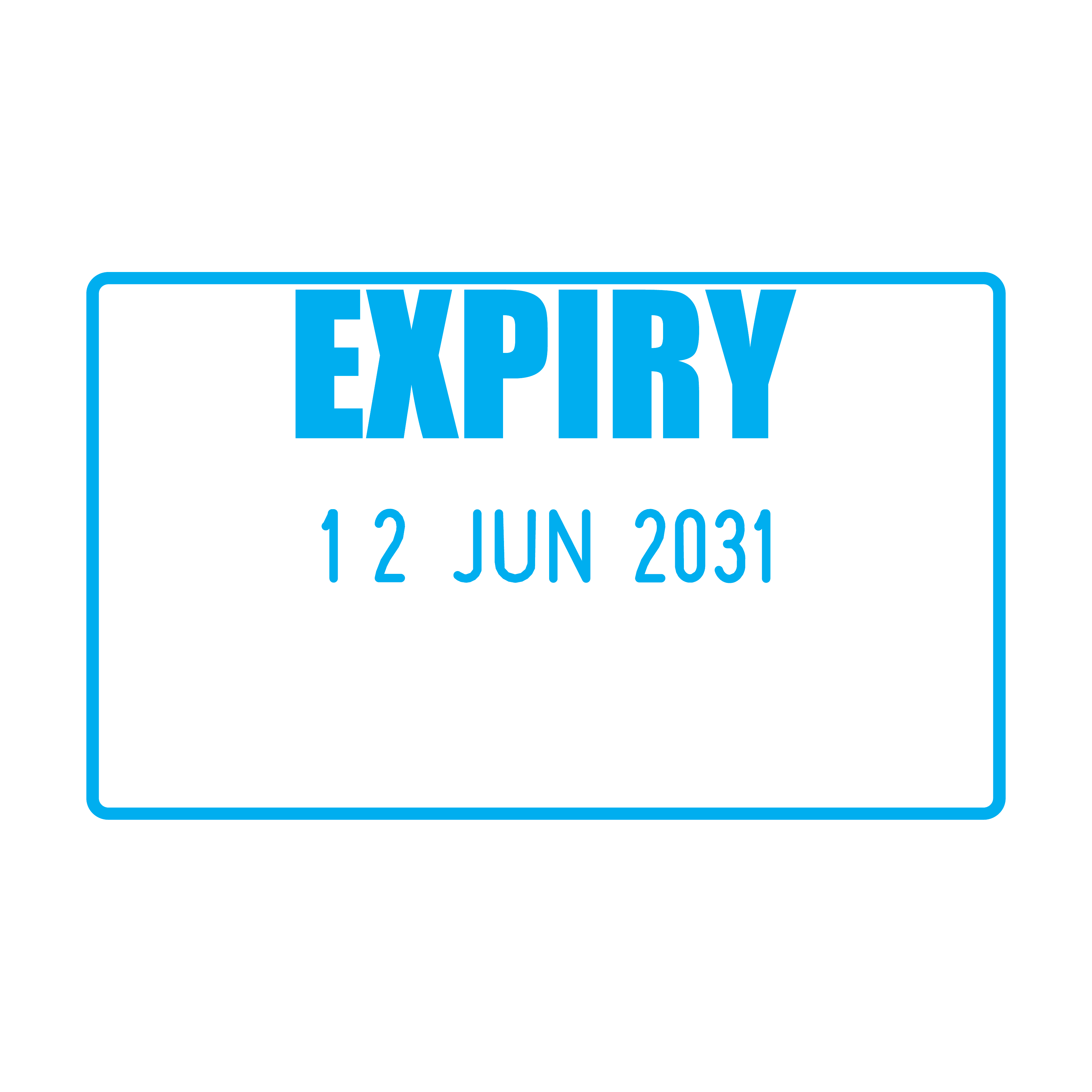 Embossing Stamp Number Stamps Quick Dry & Specialty Inks Time and Clock ...