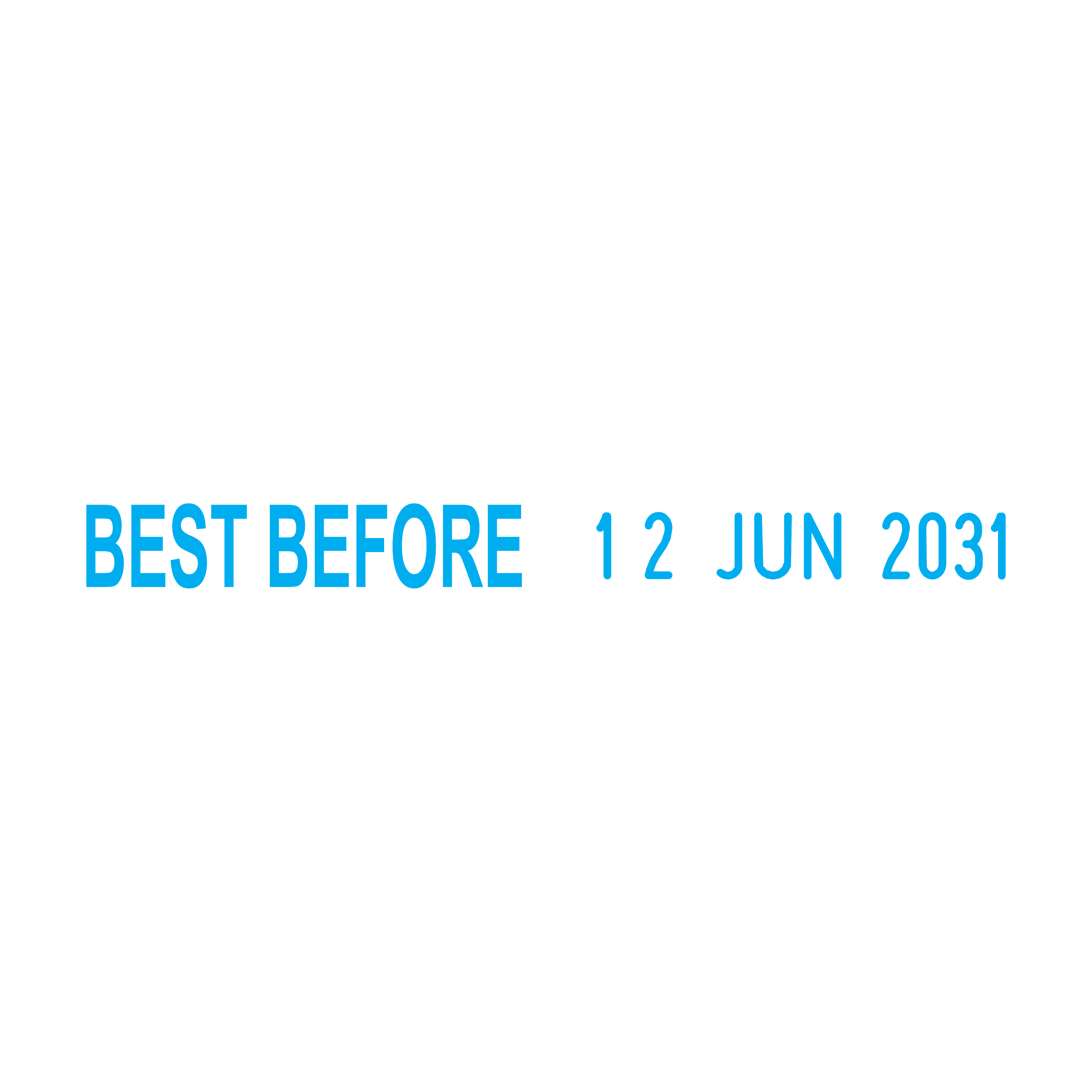 Best Before Side-by-Side Date Stamp – Stamp Lab