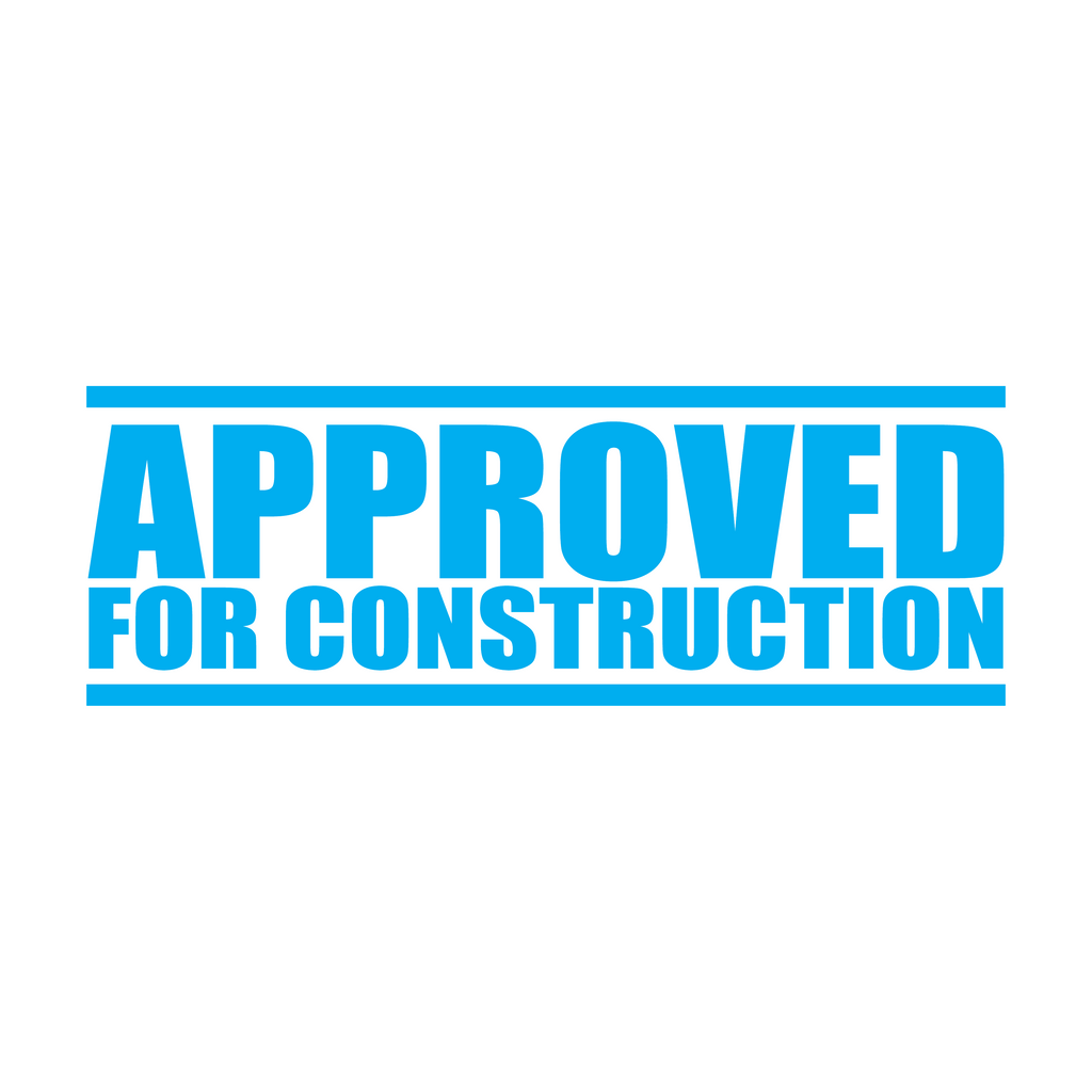Approved for Construction Stamp – Stamp Lab