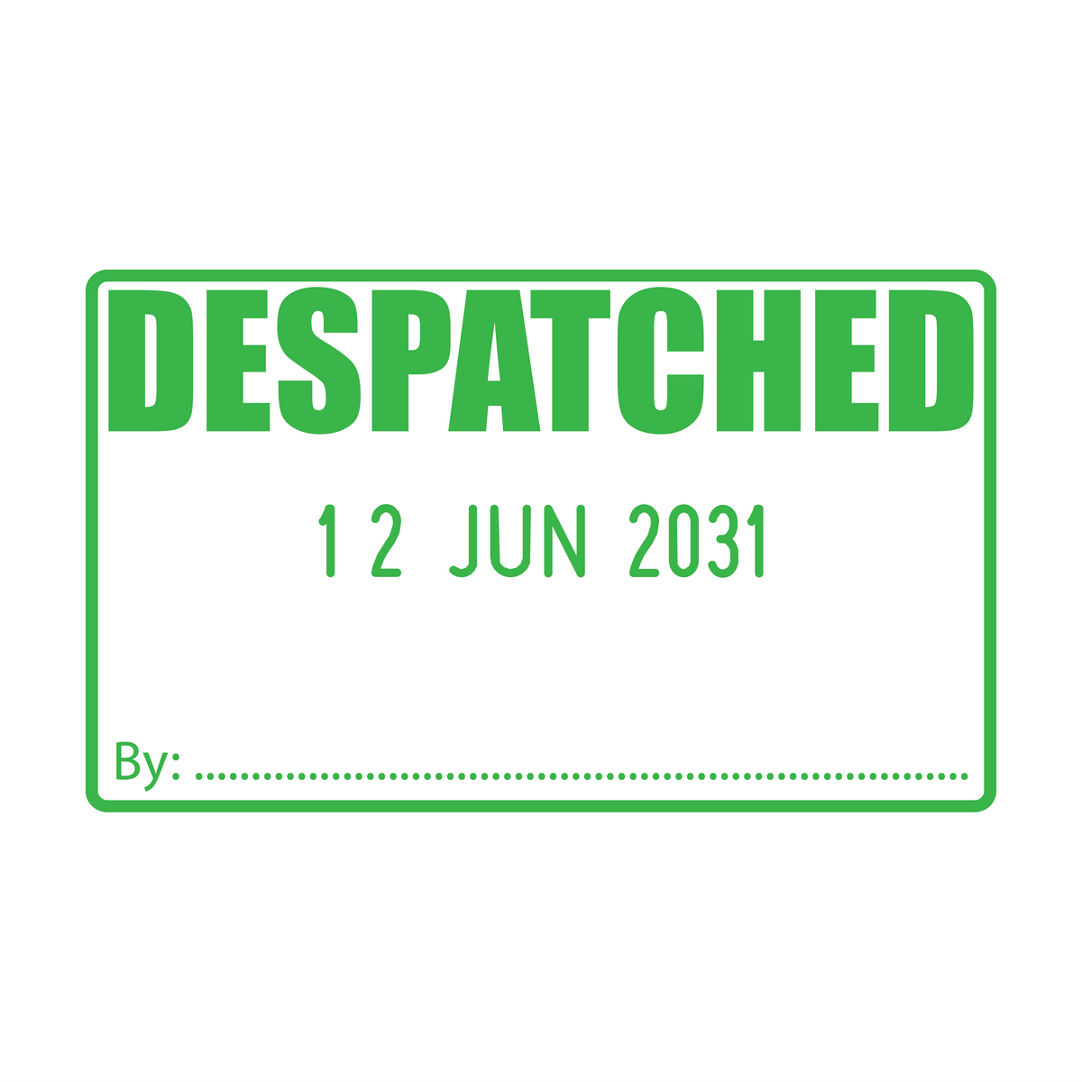 Despatched Date Stamp – Stamp Lab