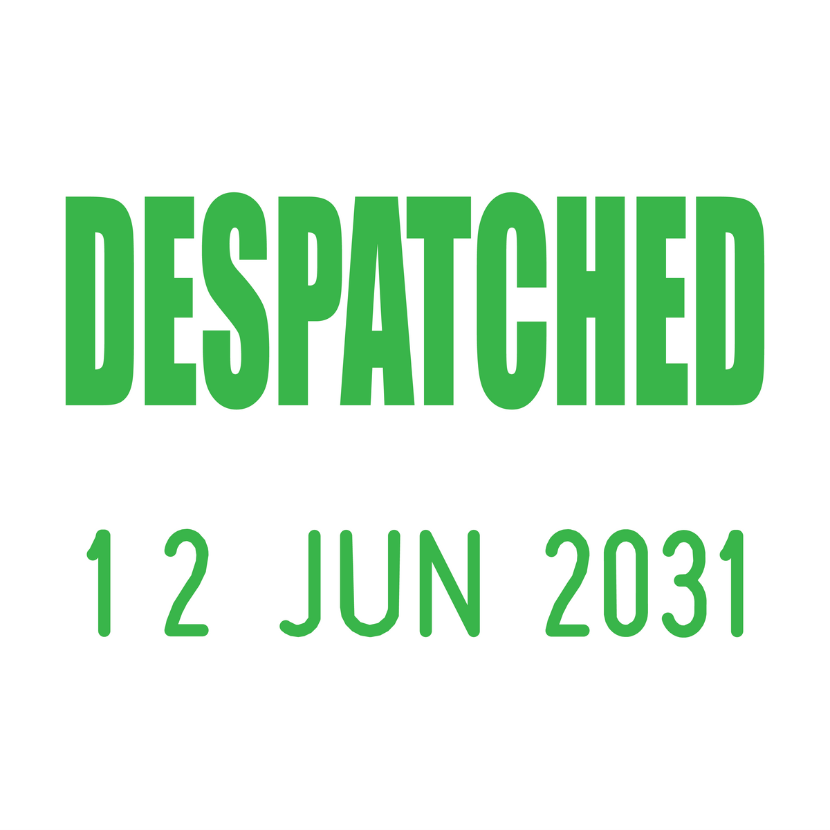 Despatched Mini-Date Stamp – Stamp Lab
