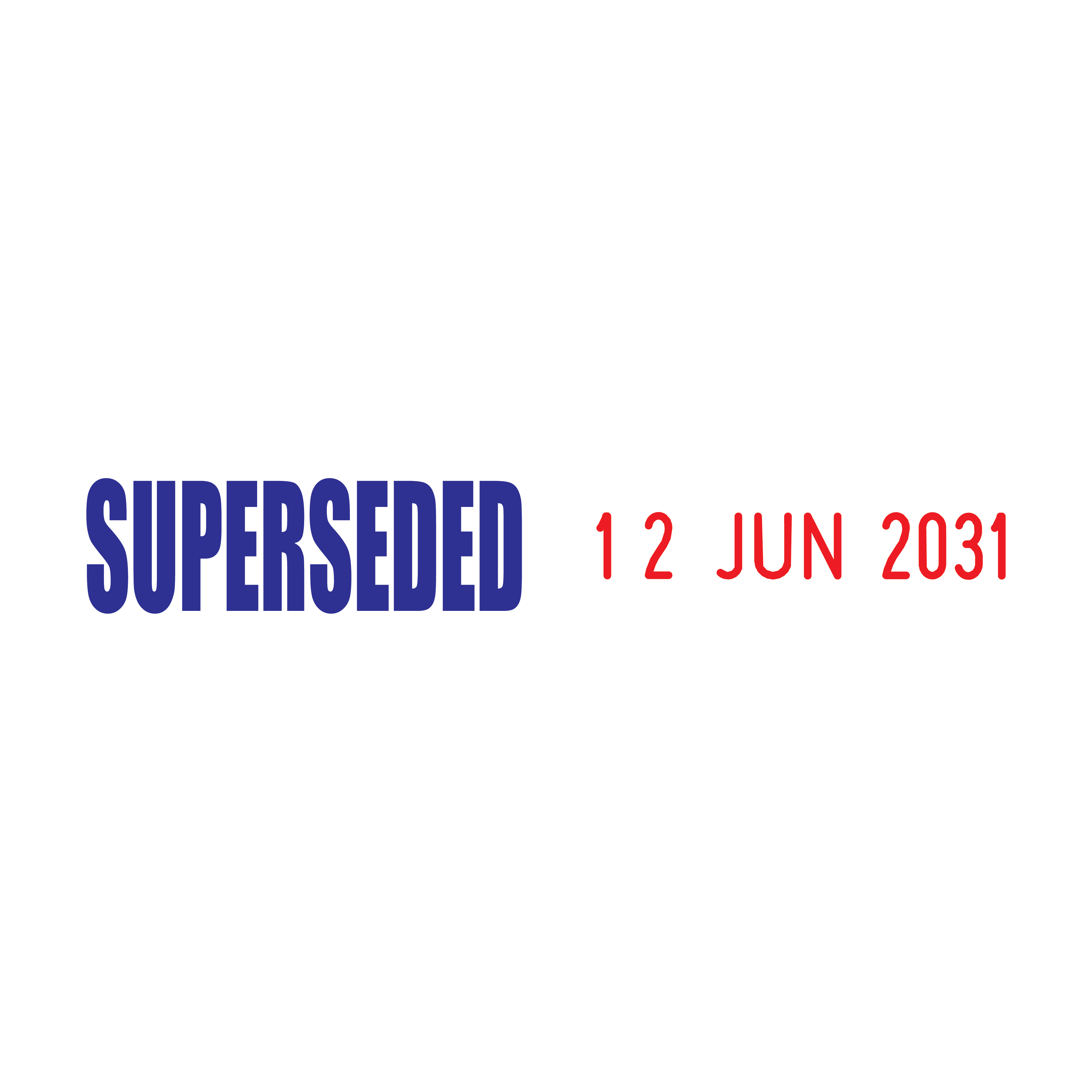 Superseded Side-by-Side Date Stamp – Stamp Lab