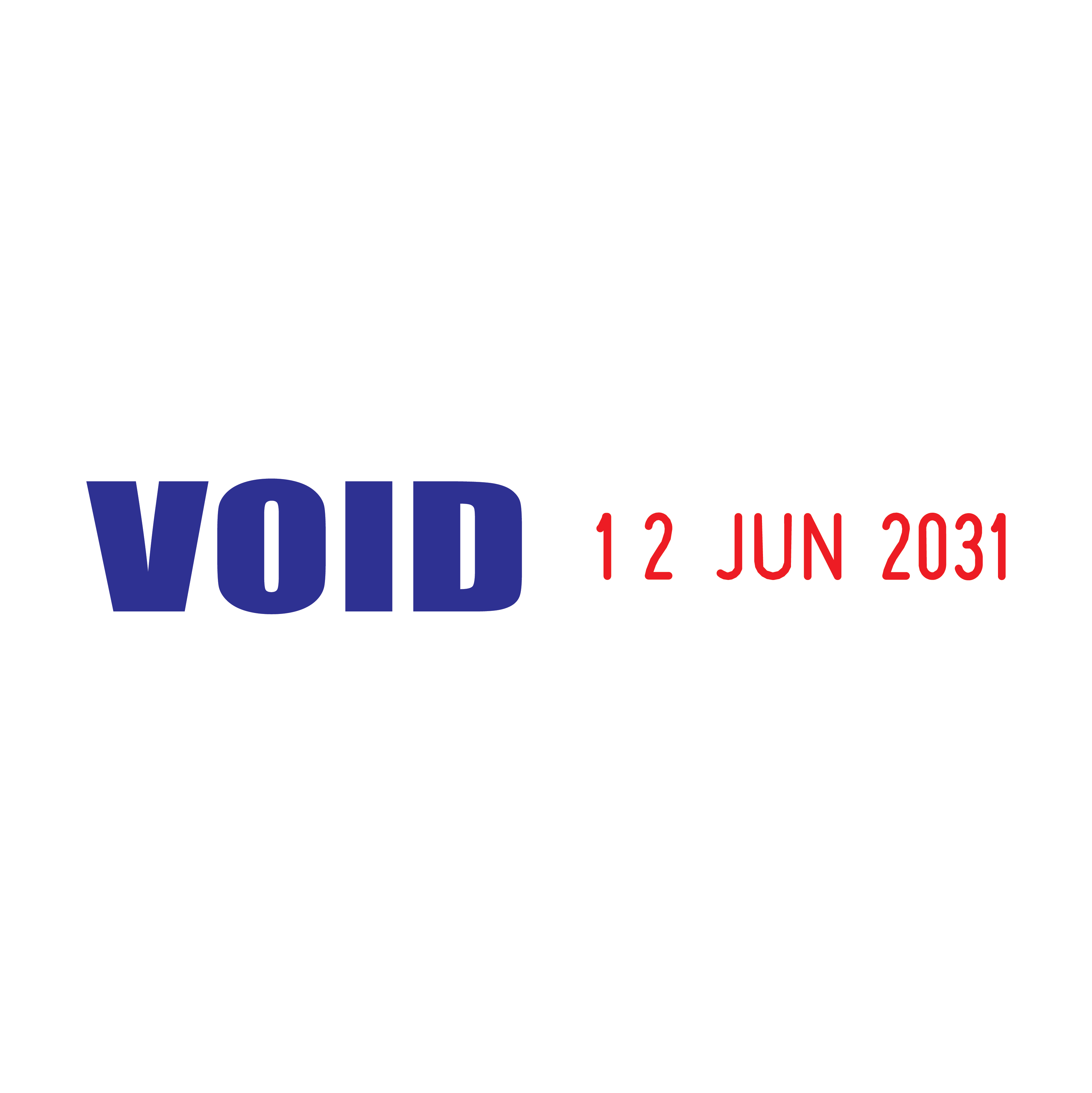Void Side-by-Side Date Stamp – Stamp Lab