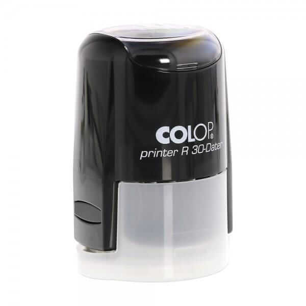 Colop Printer R30D Custom 3mm Date Stamp 30mm Round