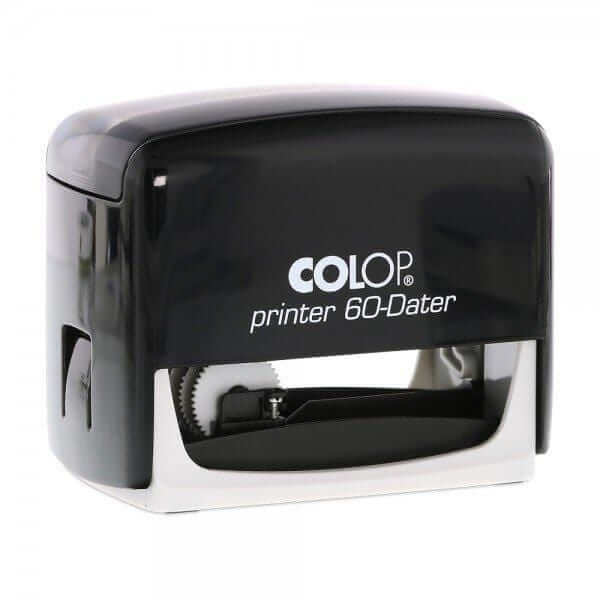 Colop Printer 60H Custom 3mm Date Stamp 76 x 37mm Horizontal – Stamp Lab