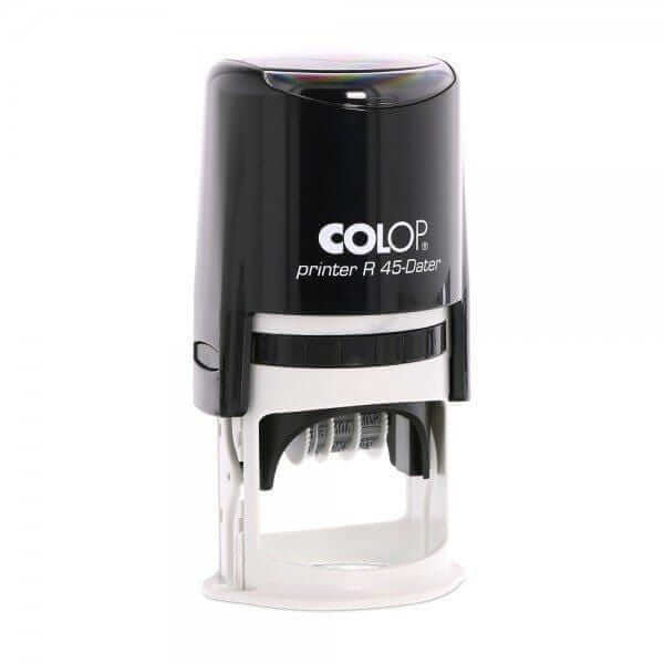 Colop Printer R45D Custom 3mm Date Stamp 45mm Round – Stamp Lab