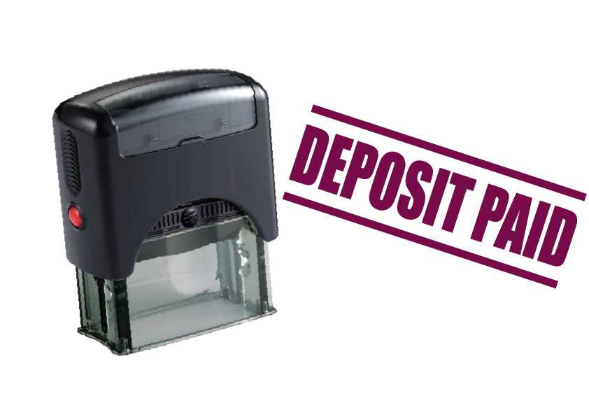 Deposit Paid Stamp – Stamp Lab