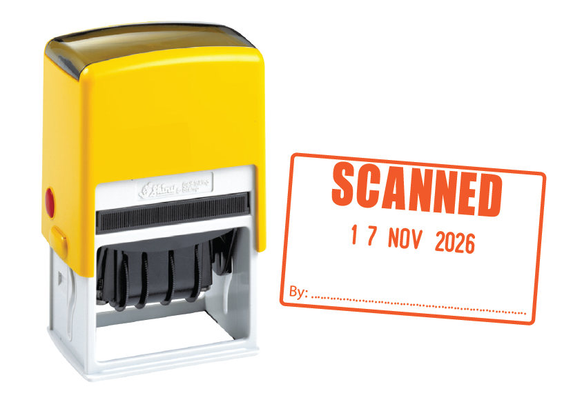 Scanned Date Stamp – Stamp Lab