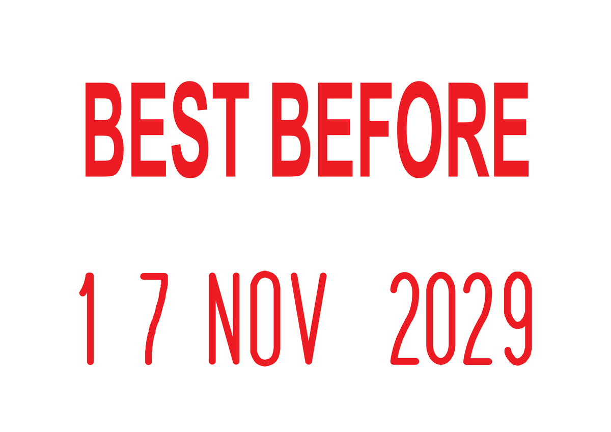 Best Before Mini-Date Stamp kit for Plastic Marking – Stamp Lab