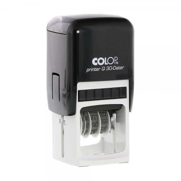 Colop Printer Q30D Custom 3mm Date Stamp 30 x 30mm Square – Stamp Lab